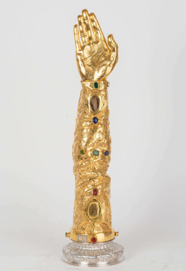 St. John Chrysostom’s reliquary-arm - Museu de São Roque